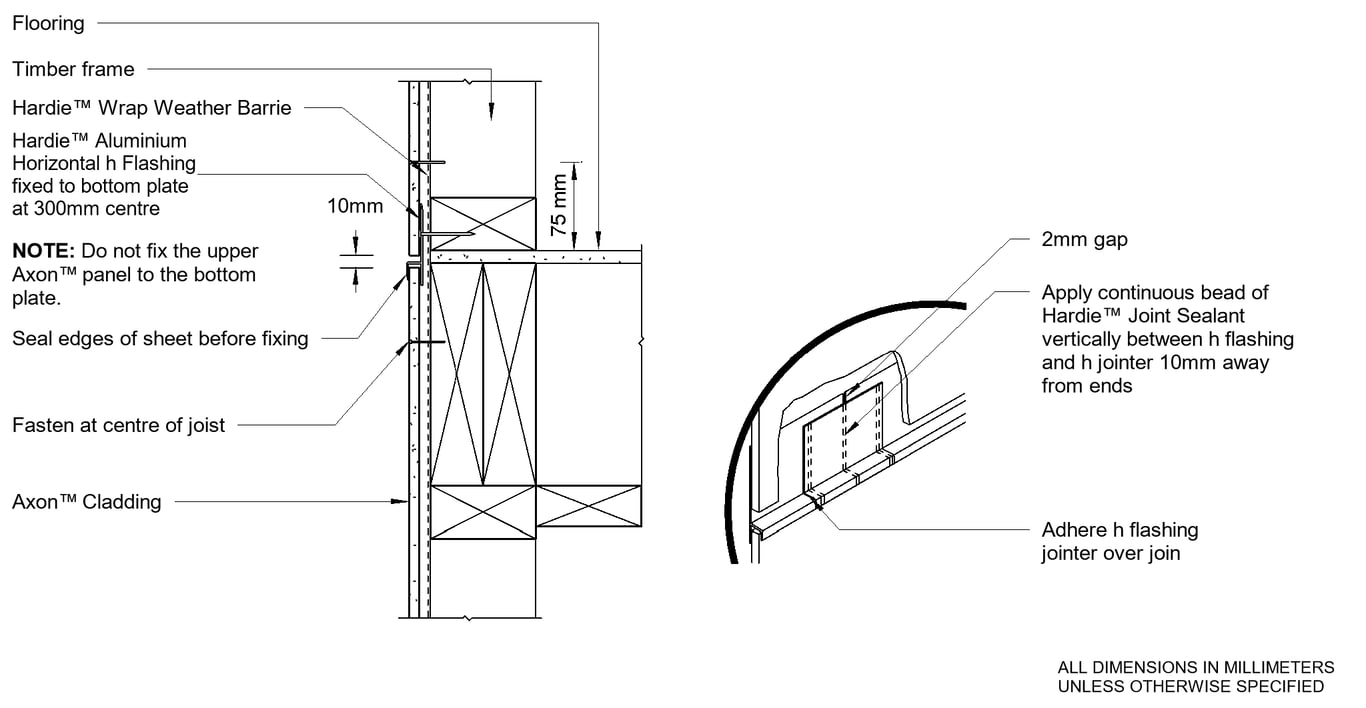 AXON DF Upper Floor Junction Option 1 - BIMcontent.com